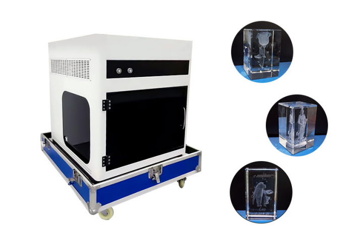 Desktop YAG 3D Crystal Laser Engraving Machine 800mm x 1000mm x 1300mm
