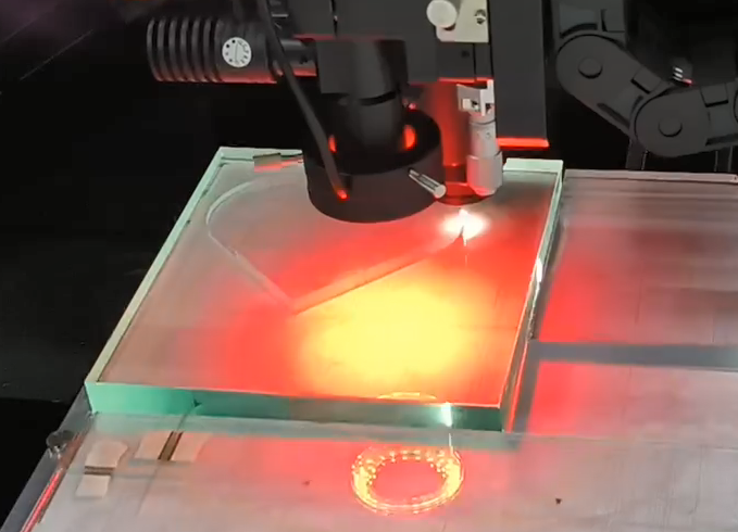 Polygonal Glass Laser Cutting And Splitting Machine For Various ...