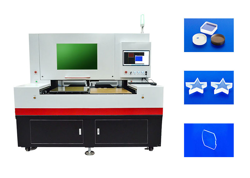 80W Automatic Glass Cutting Machine All in One Glass Cutting and ...