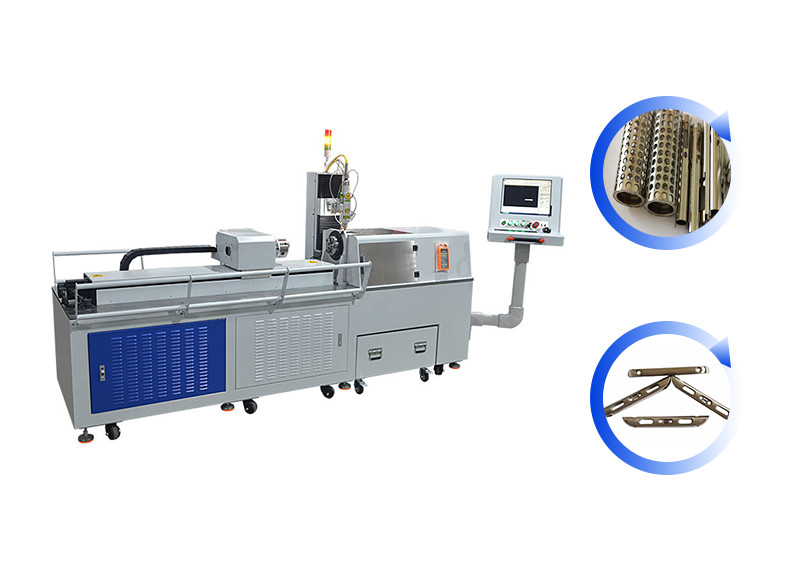 Fiber Laser Pipe Cutting Machine 130m/Min For Iron / Mild Steel ...