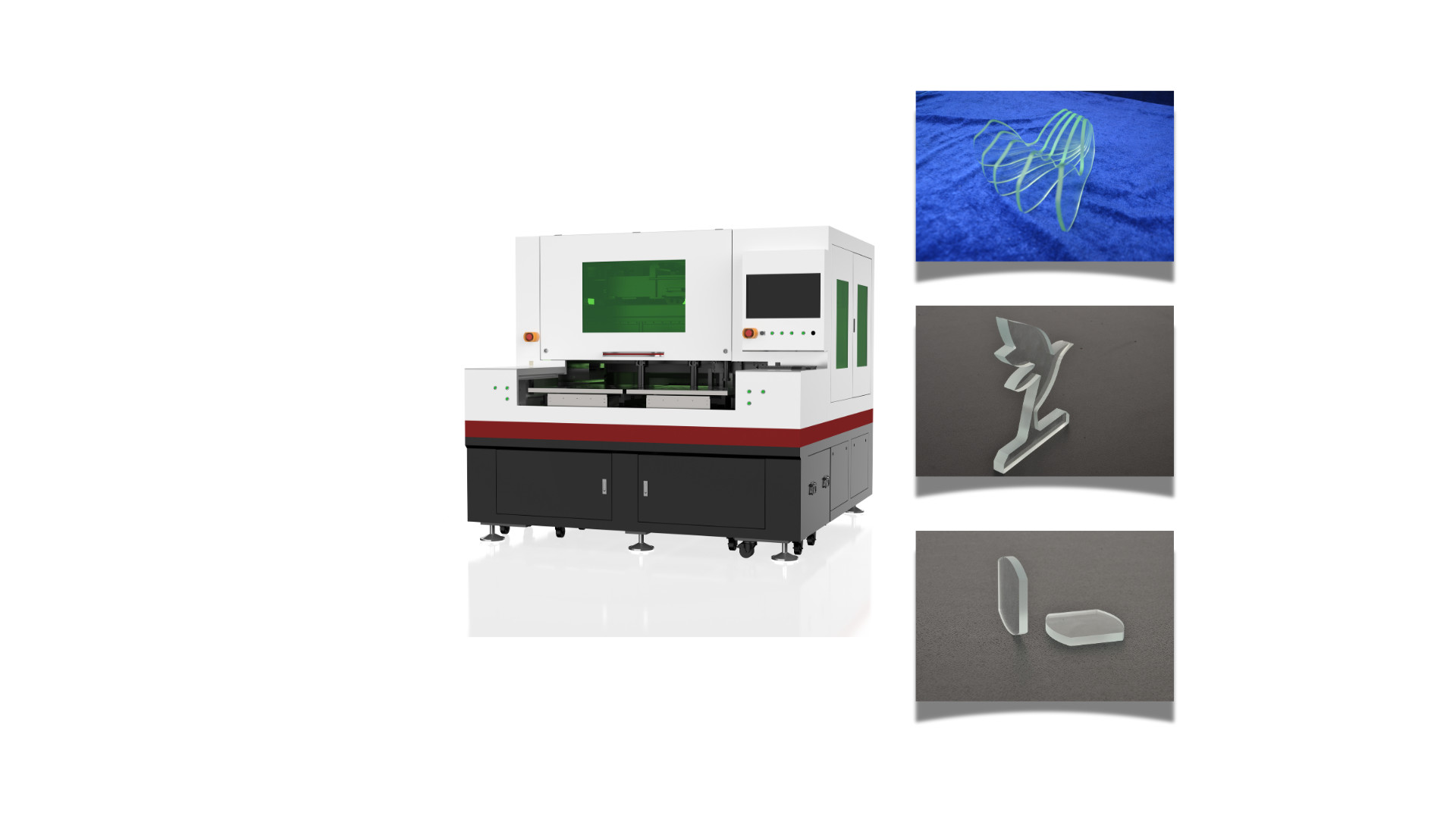 Ultra Precision Glass Laser Cutting Machine with 50HZ/60HZ Working ...