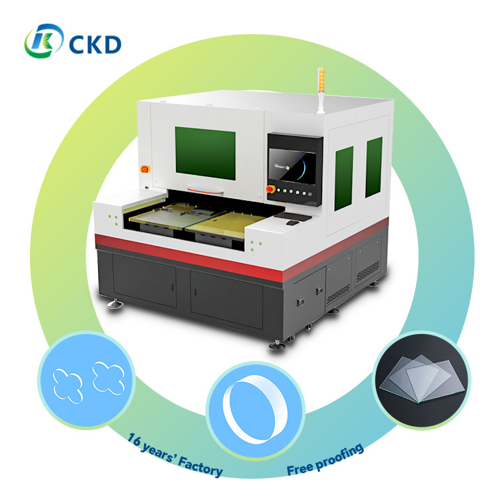 Laser Glass Cutting Machine With TPI Linear Guides For Ultra Precision ...