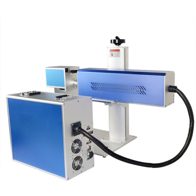 Blue CO2 Laser Marker 5000mm/s Portable Laser Marking Machine 20W With ...